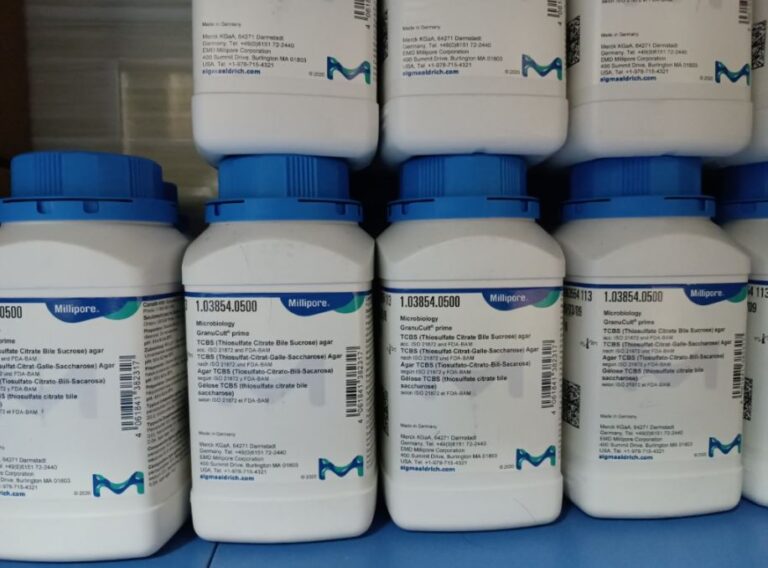 Môi trường vi sinh TCBS (Thiosulfate Citrate Bile Sucrose) agar ...
