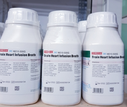 Môi trường BHI Broth (Brain Heart Infusion Broth) – M210 Hãng Himedia ...